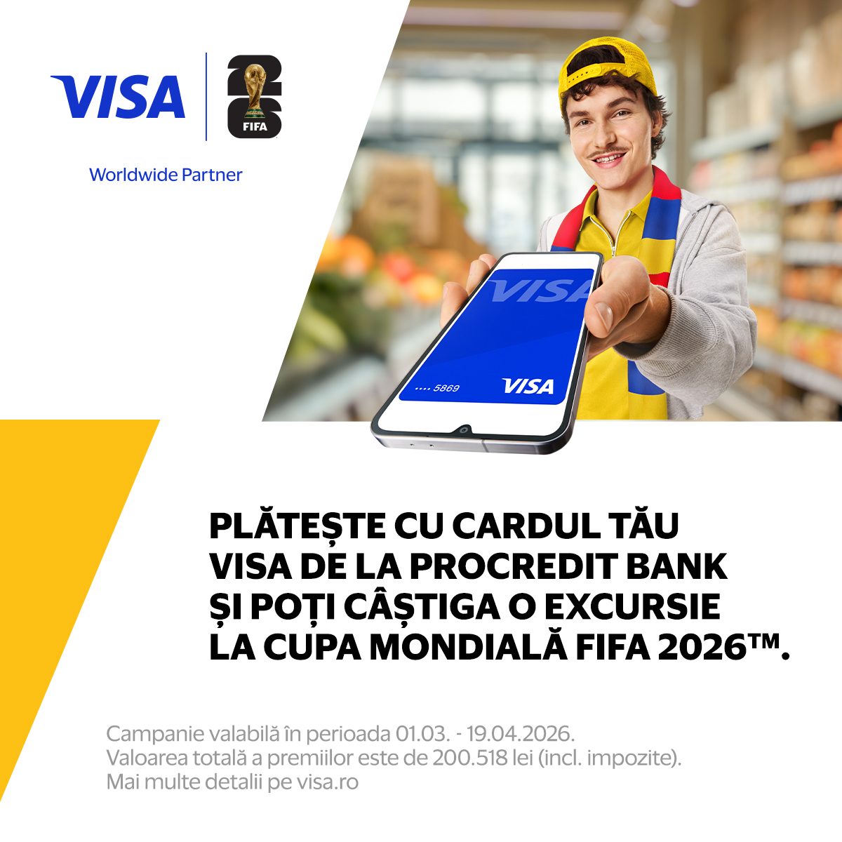 Visa FIFA World Cup 2026 – Câștigă experiența